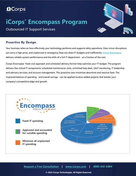 Datasheet: iCorps Encompass Program